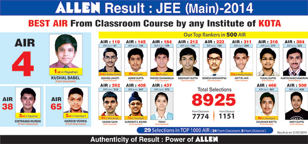 ALLEN Career Institute, Surat: Leading Coaching center for Class 6th to ...